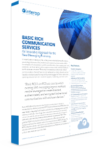 Basic Rich Communication Services | Spec Sheet | Interop Technologies